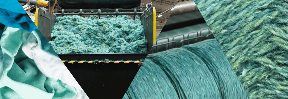 Ecocitex, hilados de textil reciclado